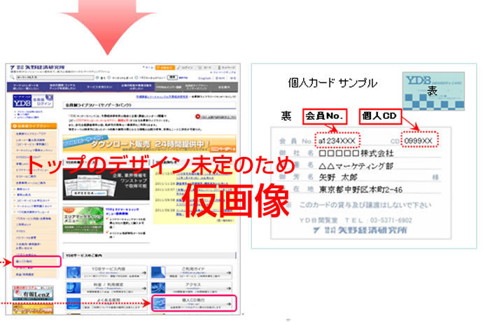 YDBウェブサイトご利用ガイド - 市場調査とマーケティングの矢野経済研究所